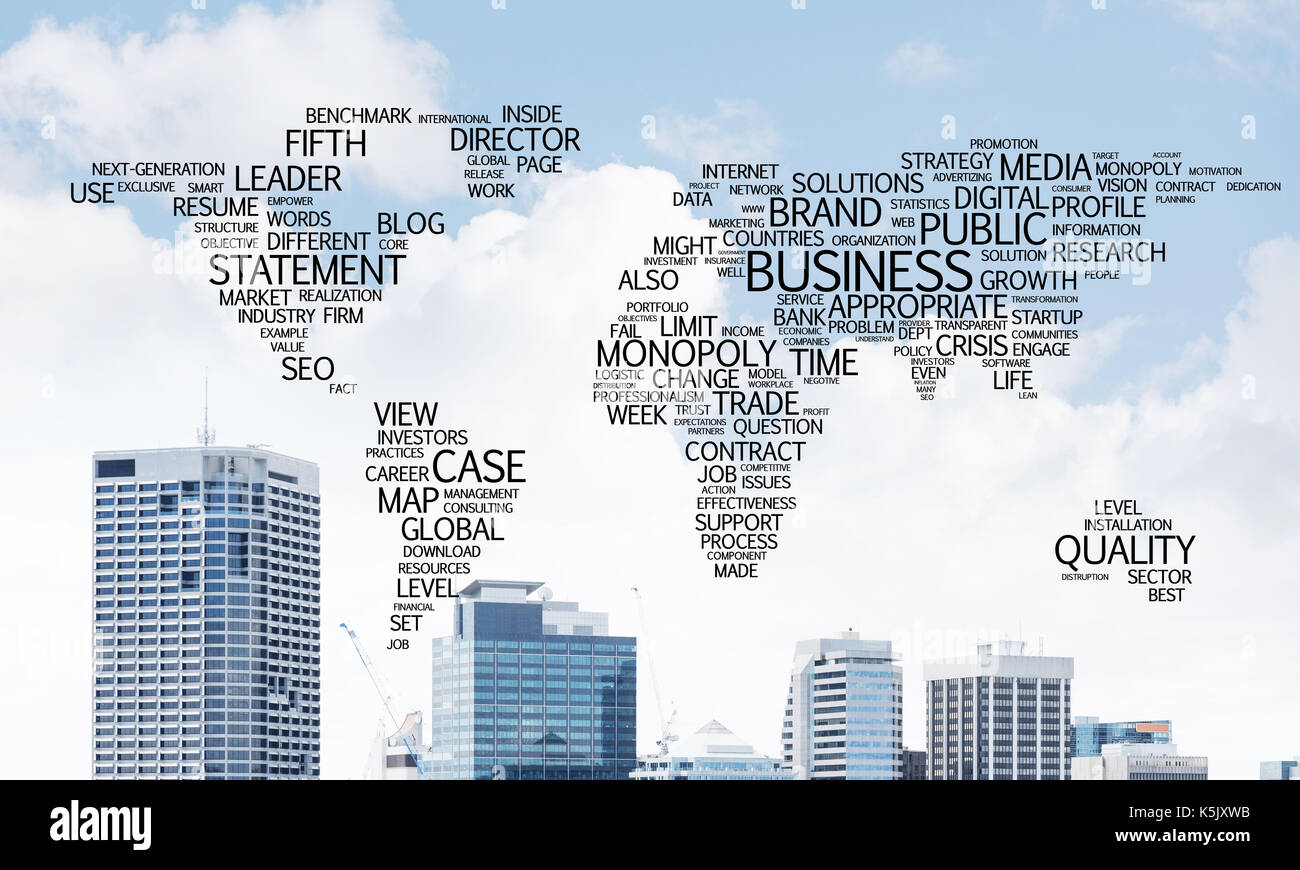 Business globalization concept Stock Photo - Alamy