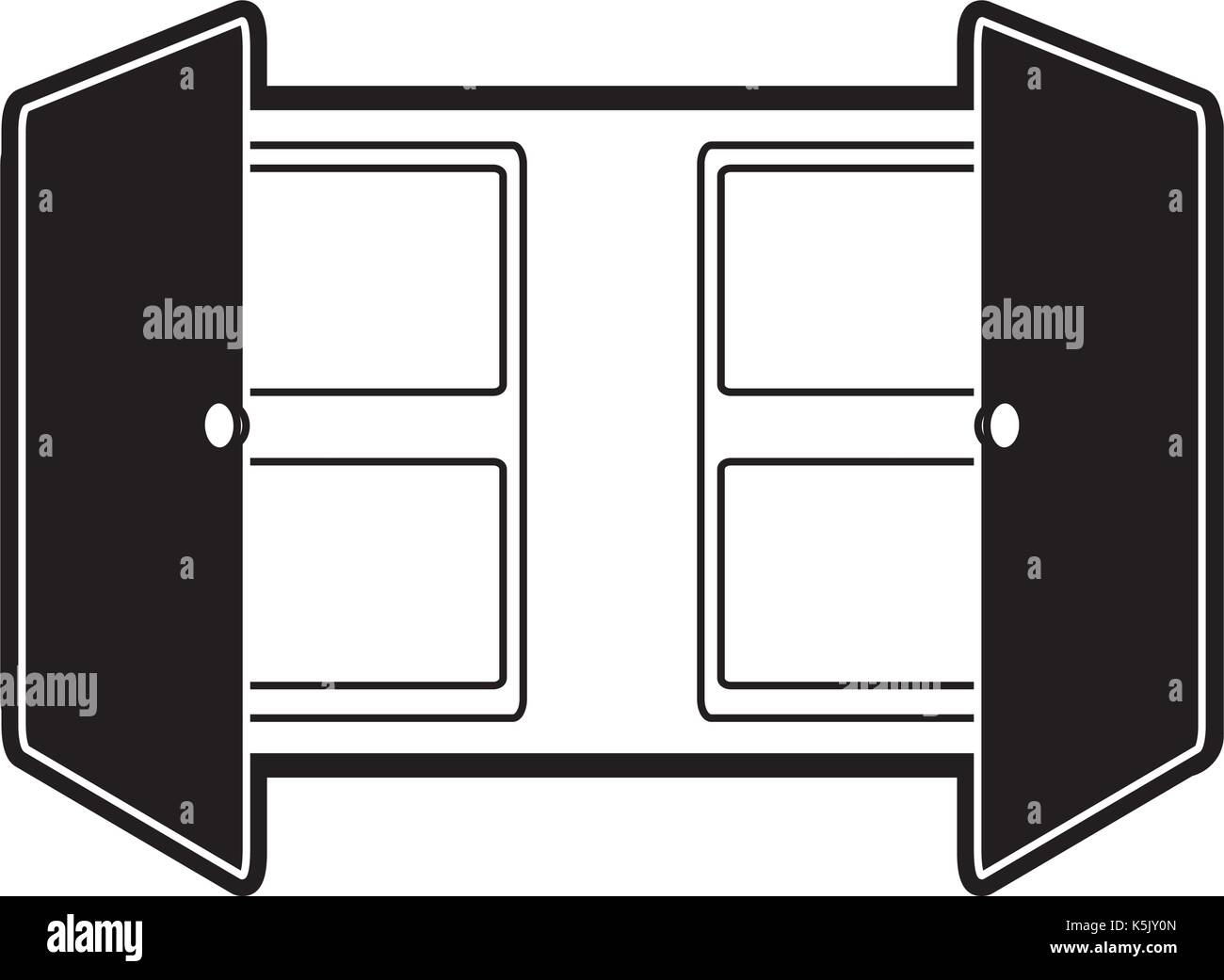 cupboard vector illustration Stock Vector Image & Art - Alamy