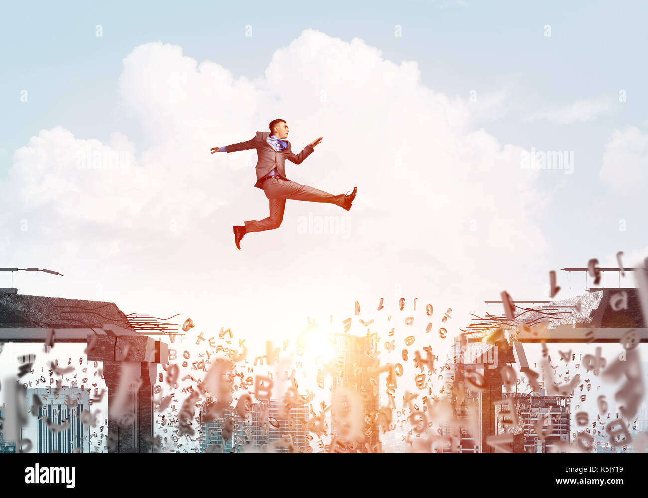 Problem and difficulties overcoming concept Stock Photo - Alamy