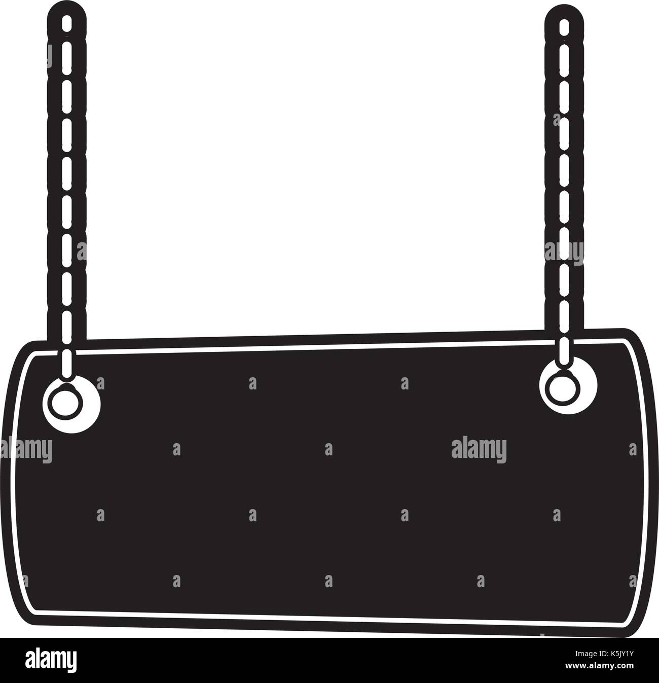 hanging poster vector illustration Stock Vector Image & Art - Alamy