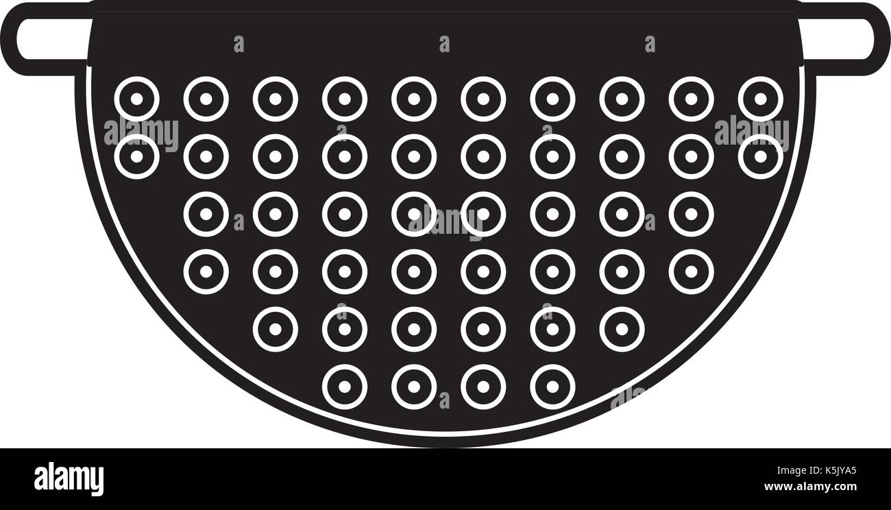 bowl drainer vector illustration Stock Vector Image & Art - Alamy