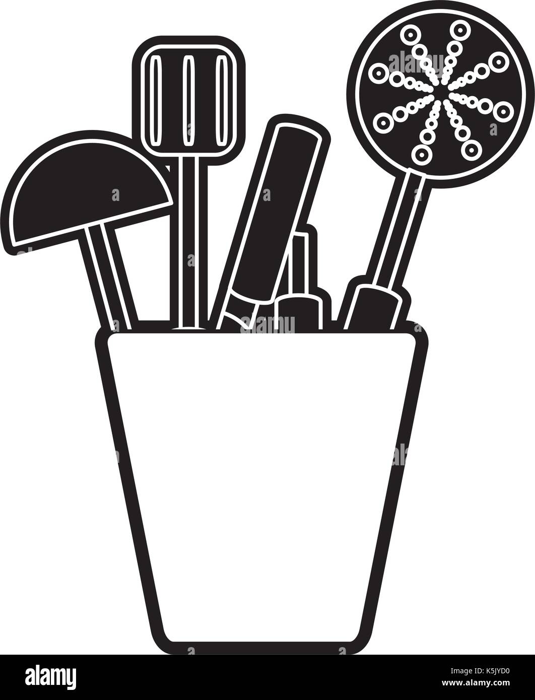 ladles vector illustration Stock Vector Image & Art - Alamy