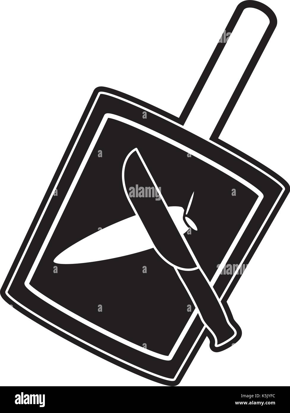 cutting board vector illustration Stock Vector Image & Art - Alamy