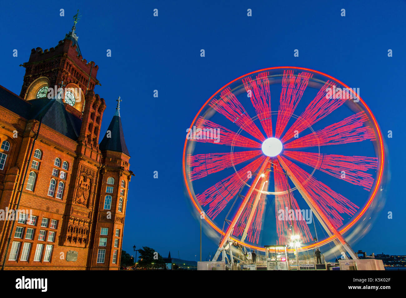 Cardiff bay pier head building hi-res stock photography and images - Alamy
