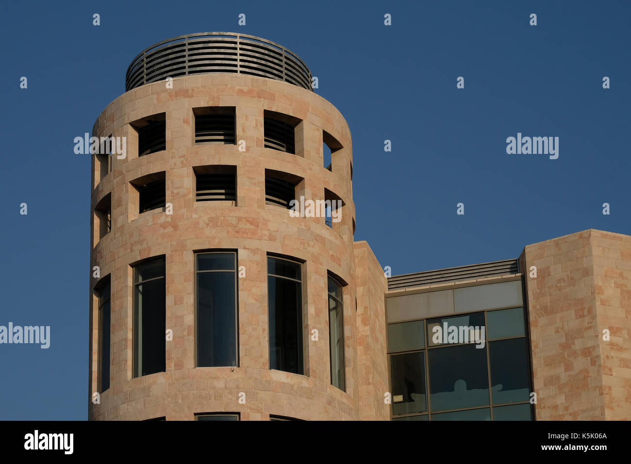 The modern building of Hamashbir Lazarchan department store which ...