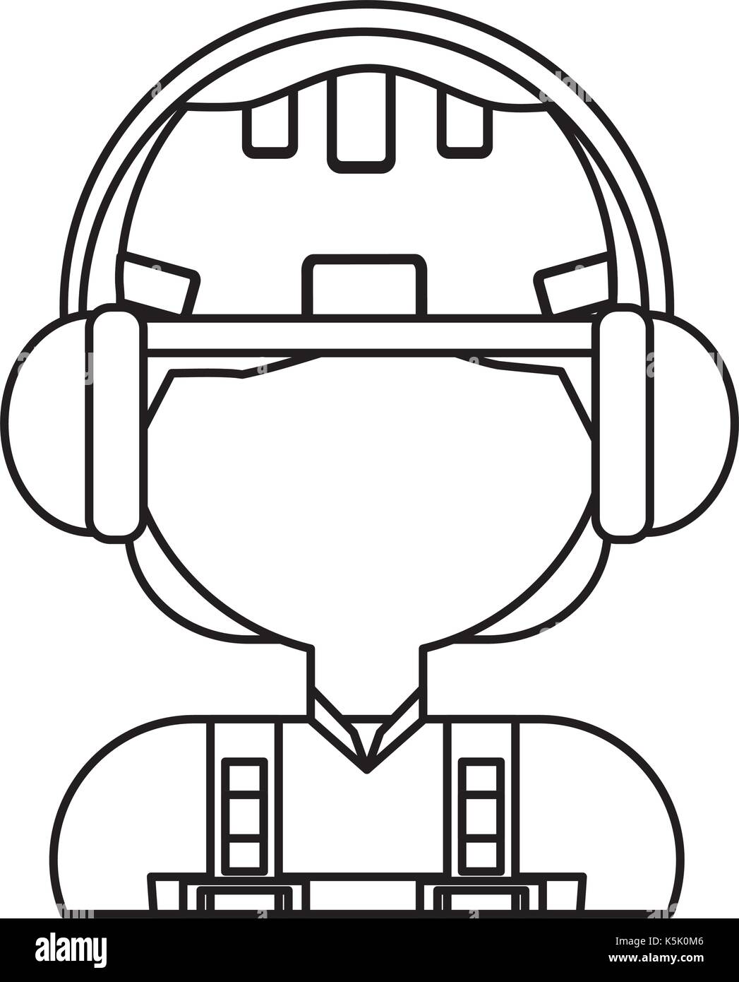 industrial security design businessman vector illustration Stock Vector ...