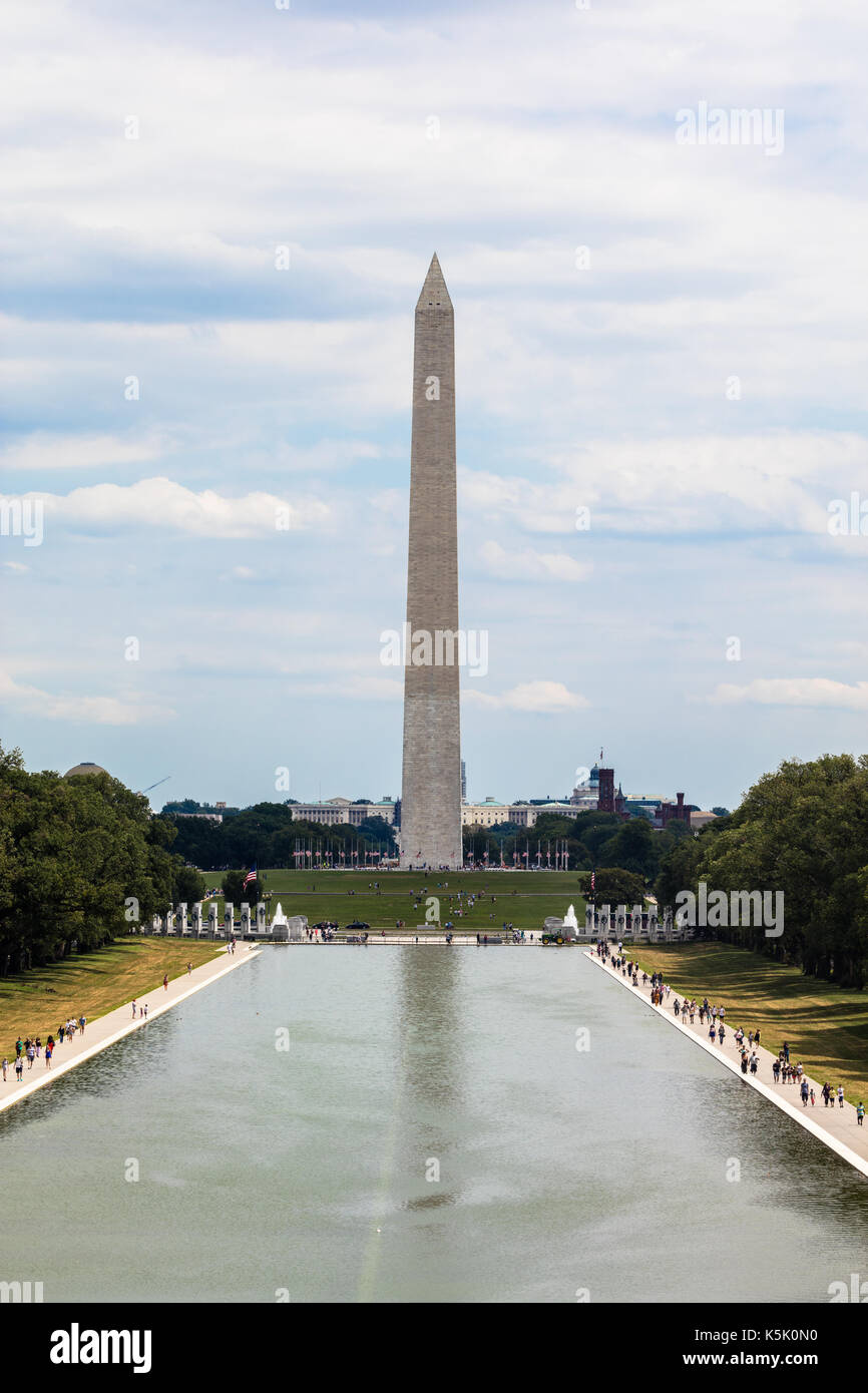 washington DC, view of the famous obelisk Stock Photo - Alamy