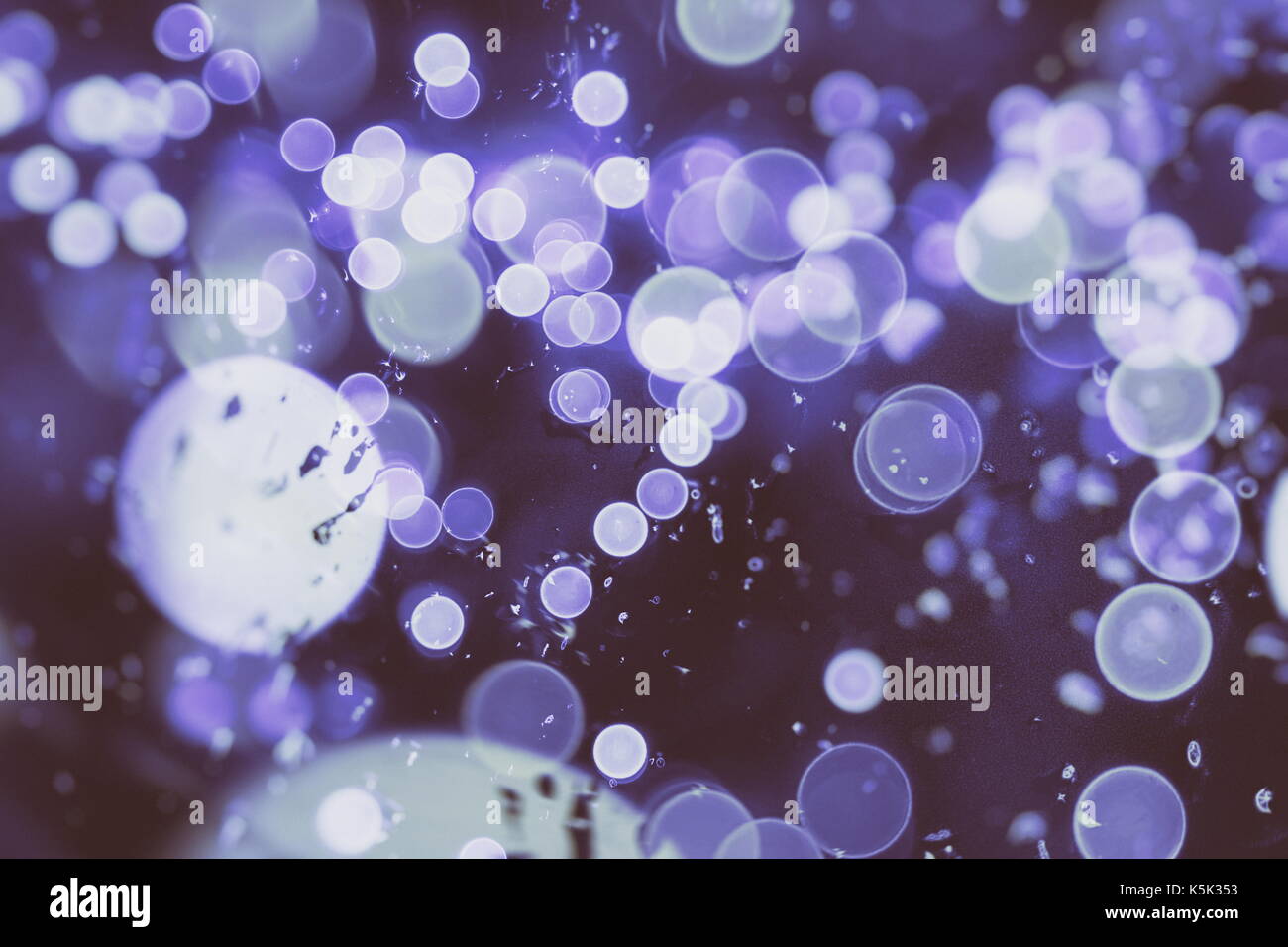 Bright light spots abstract bokeh blurred texture background Stock ...
