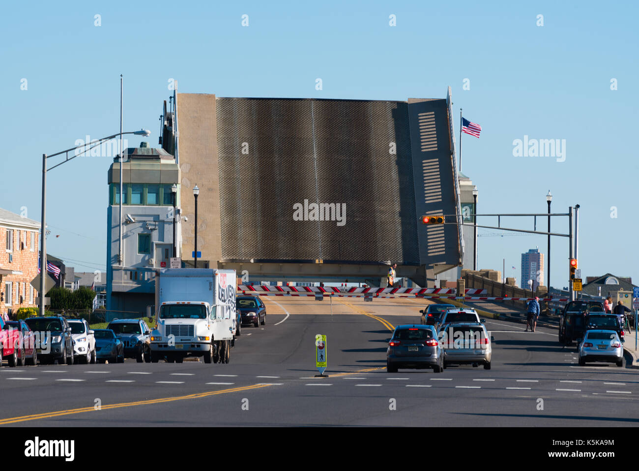 Jersey shore road sign hi-res stock photography and images - Alamy
