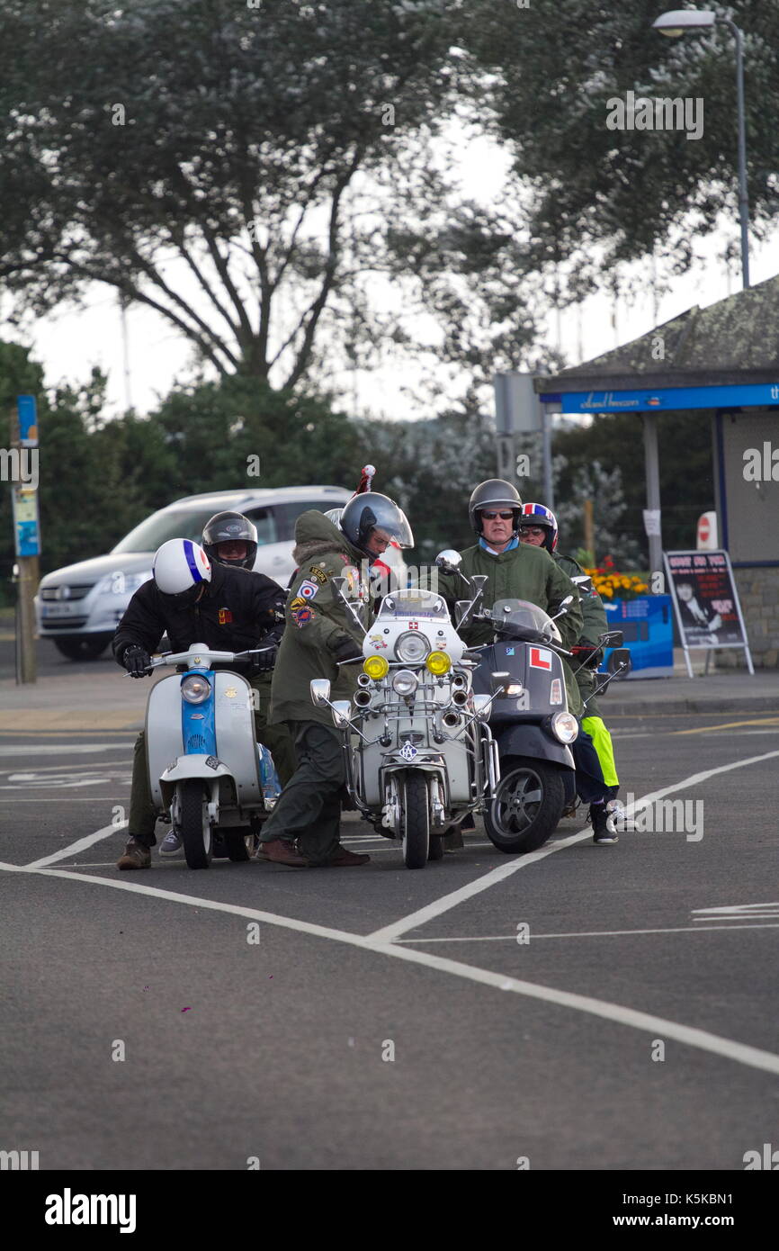 Scooter rally isle wight hi-res stock photography and images - Alamy