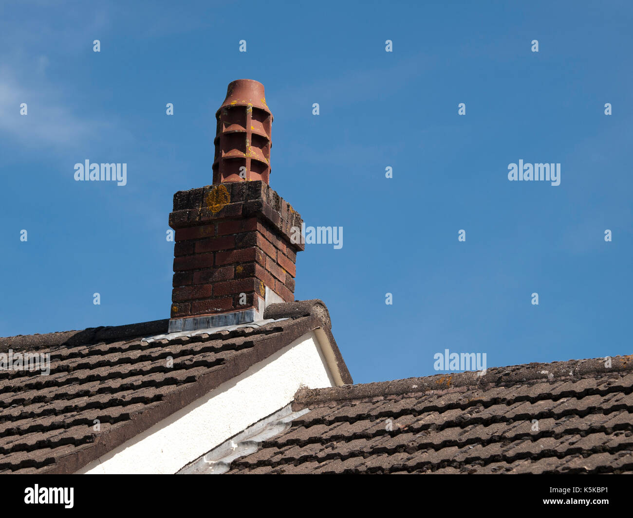 Chimney on rooftop set hi-res stock photography and images - Alamy