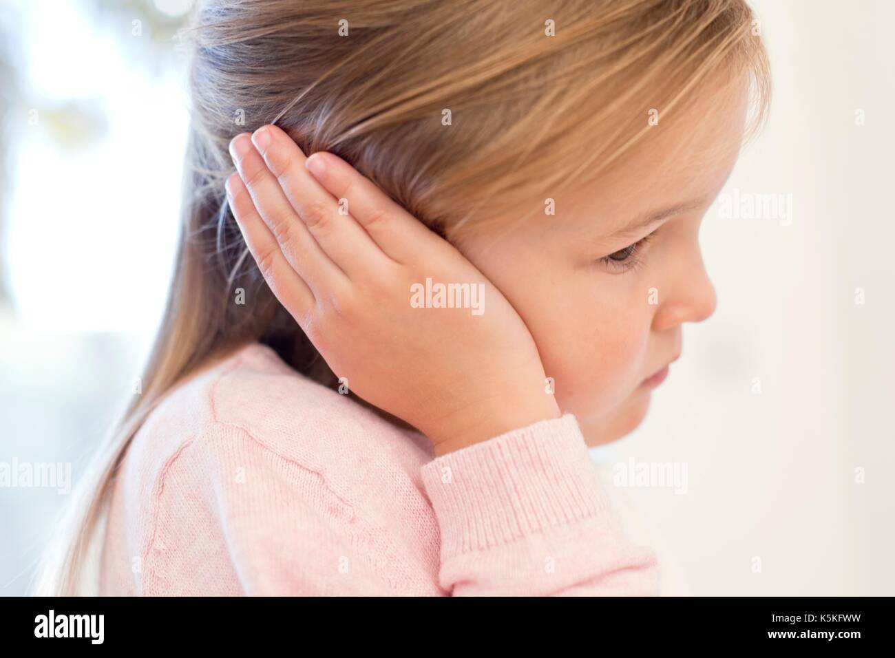 Female side ear hi-res stock photography and images - Alamy