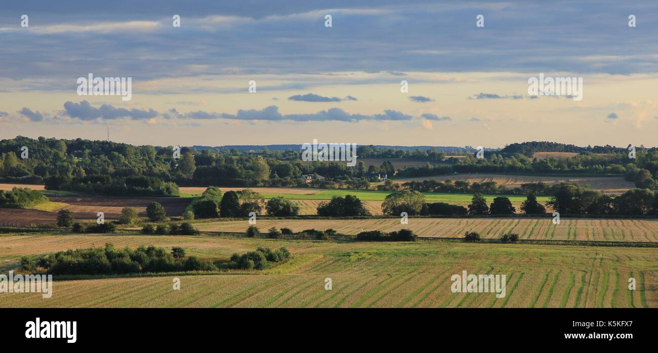Rural landscape in Naestved, Denmark Stock Photo - Alamy