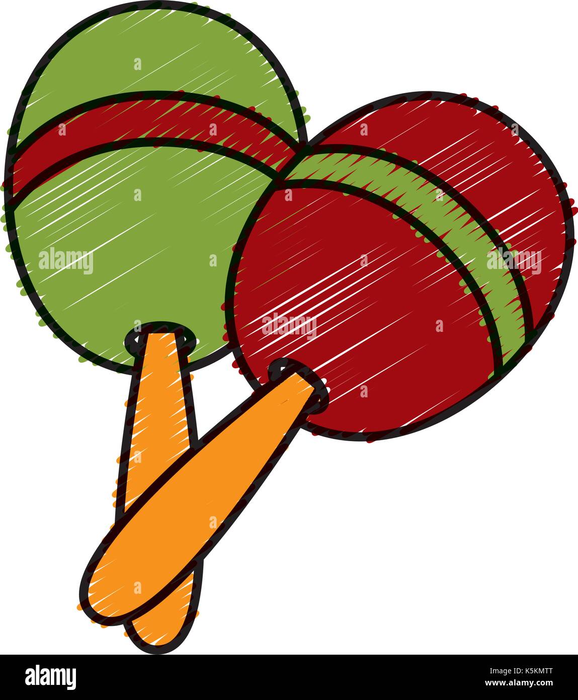 maracas musical instrument Stock Vector Image & Art - Alamy