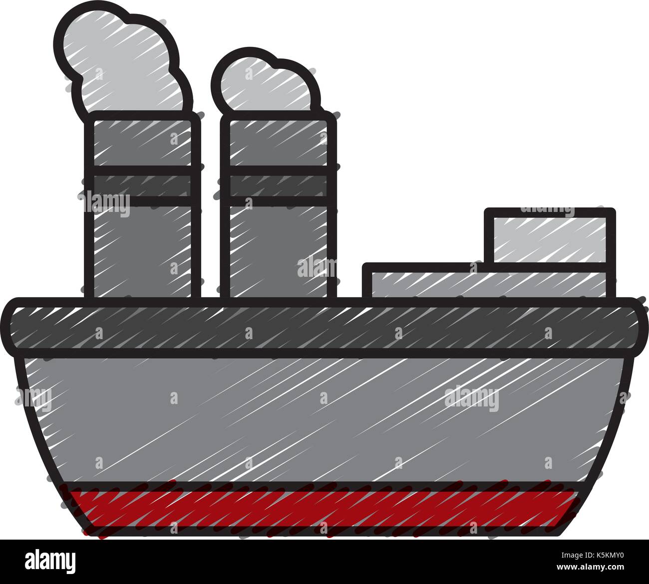 steam boat ship Stock Vector Image & Art - Alamy