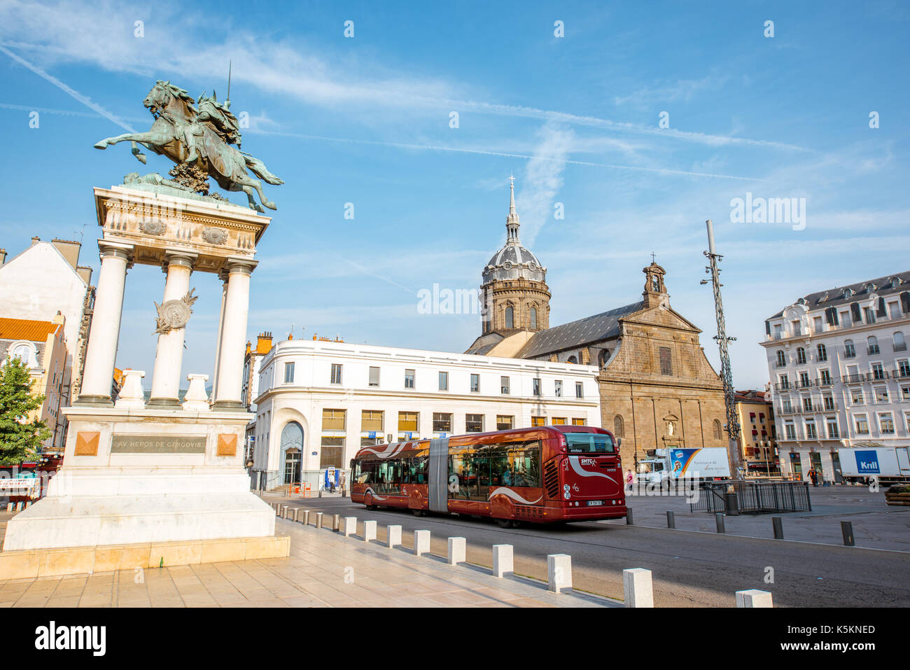 Clermont-Ferrand city in France Stock Photo - Alamy