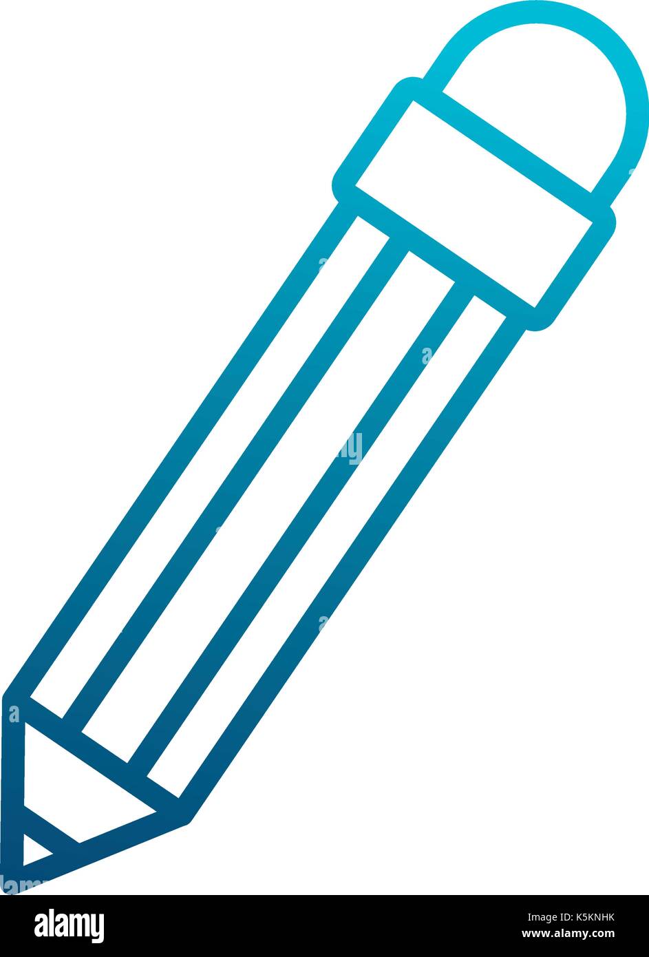 pencil scholar write Stock Vector Image & Art - Alamy