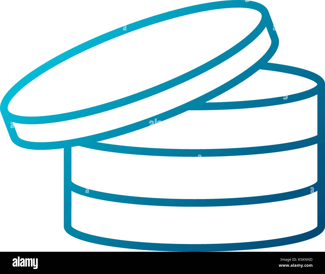 round box ribbon Stock Vector Image & Art - Alamy