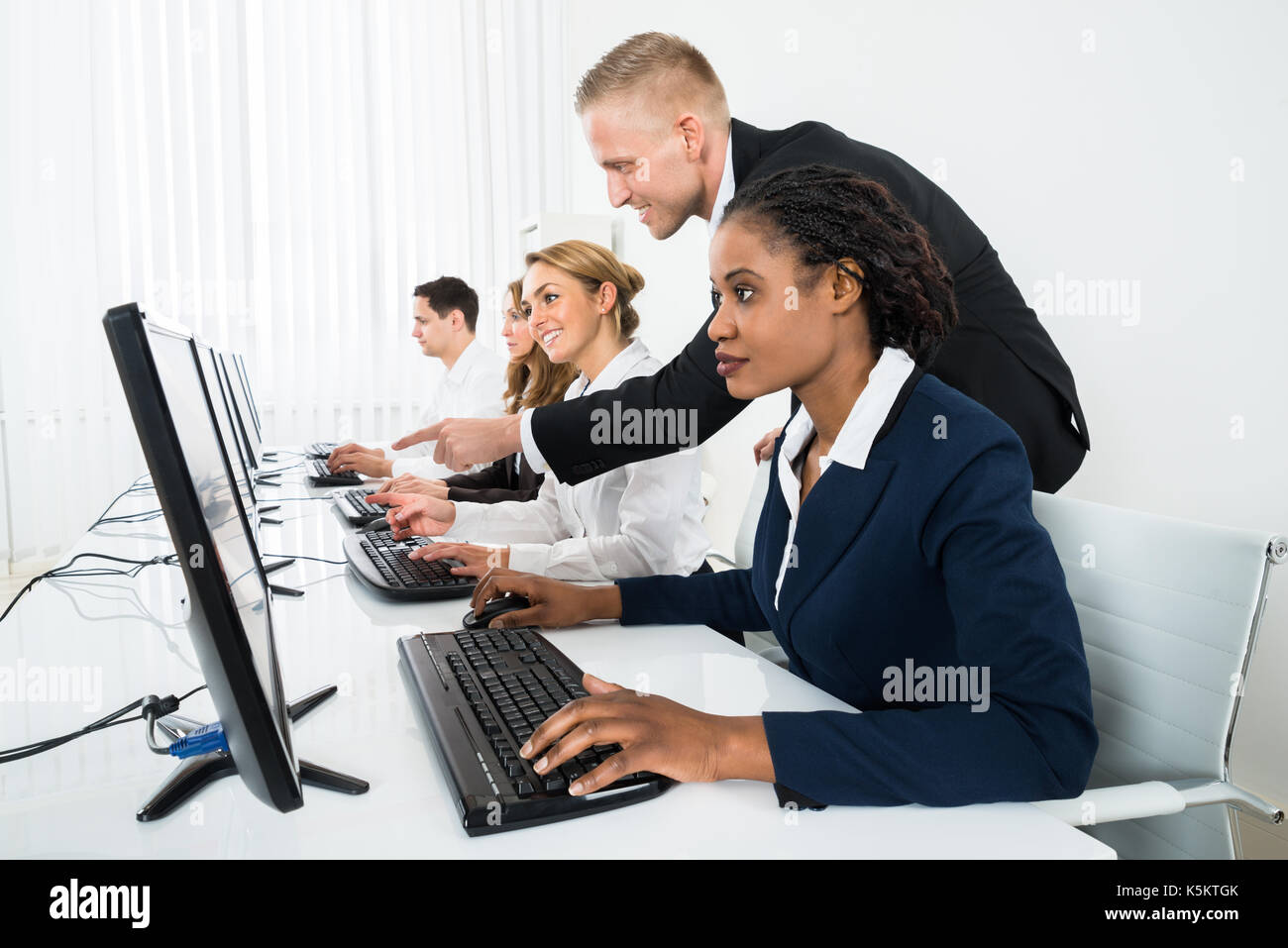 Staff of office hi-res stock photography and images - Alamy