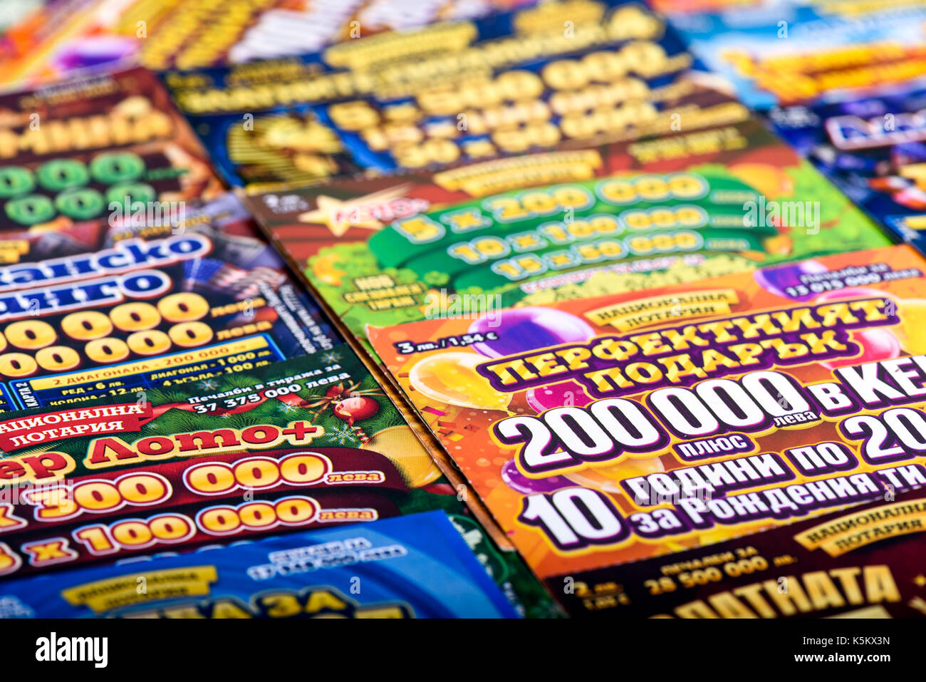Scratch tickets hi-res stock photography and images - Alamy