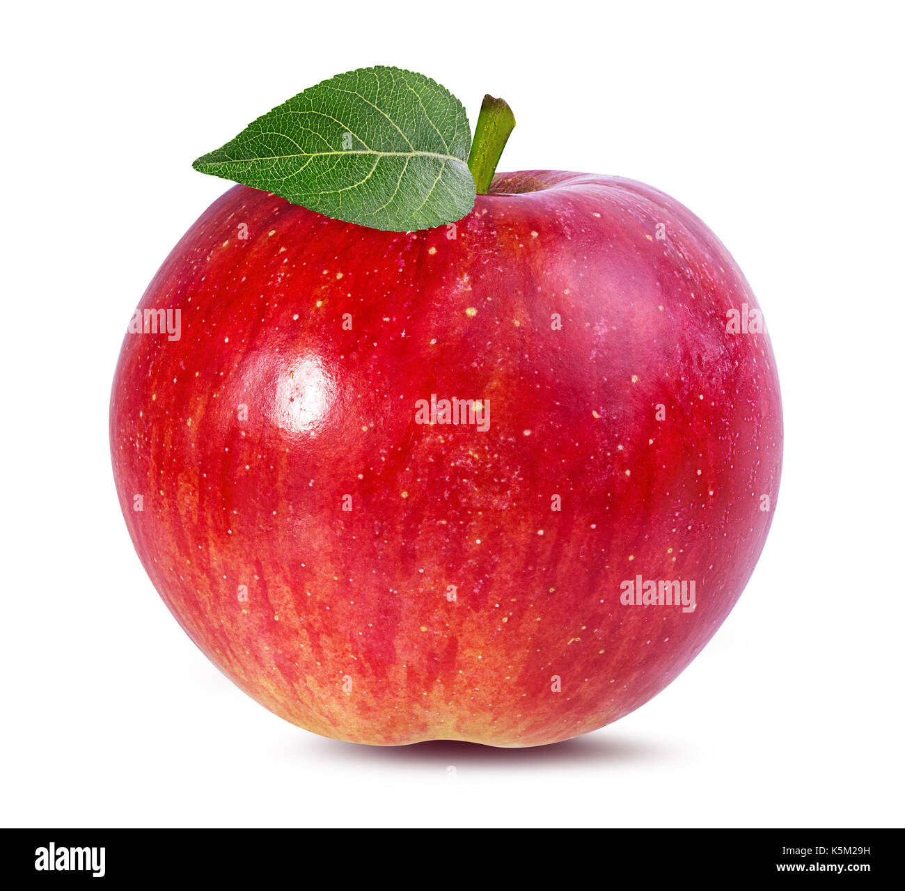 apple isolated on white background Stock Photo - Alamy