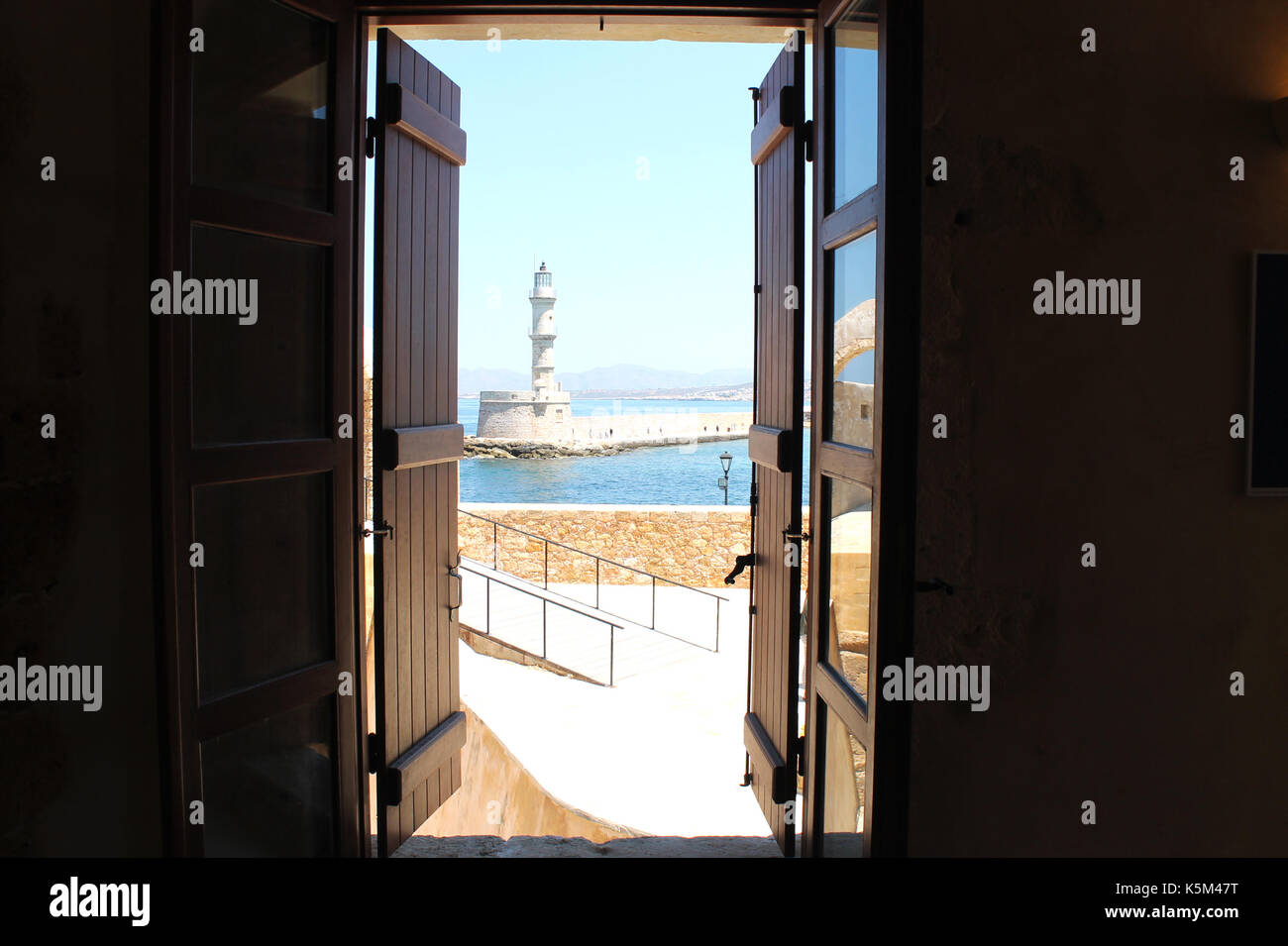 Window Into Port Stock Photo - Alamy