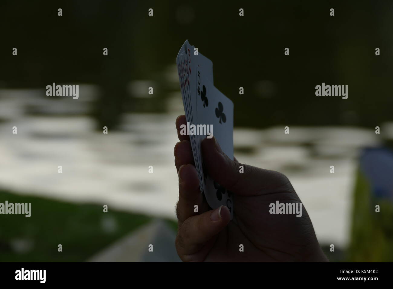 Throwing card hi-res stock photography and images - Alamy