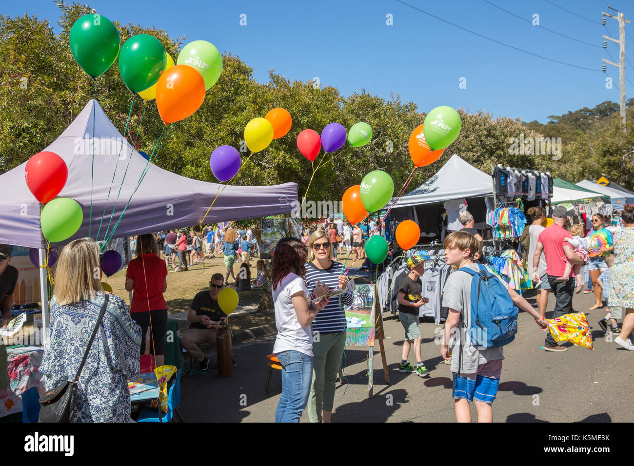 Australian school and community fete in Sydney, new south wales ...