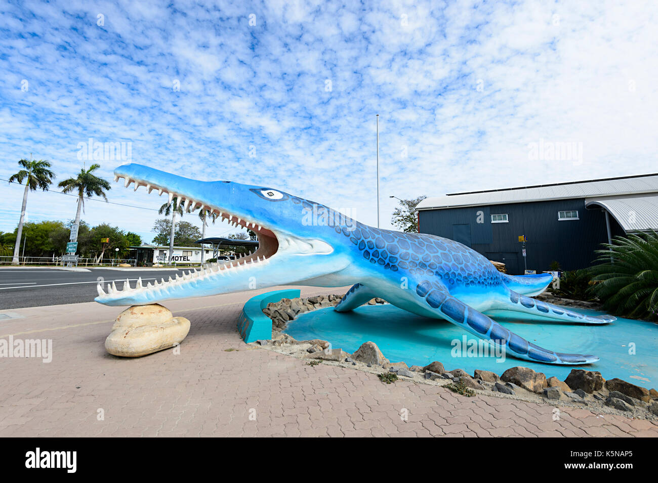 Dinosaur Exhibit at Kronosaurus Korner, Richmond, Queensland, QLD ...
