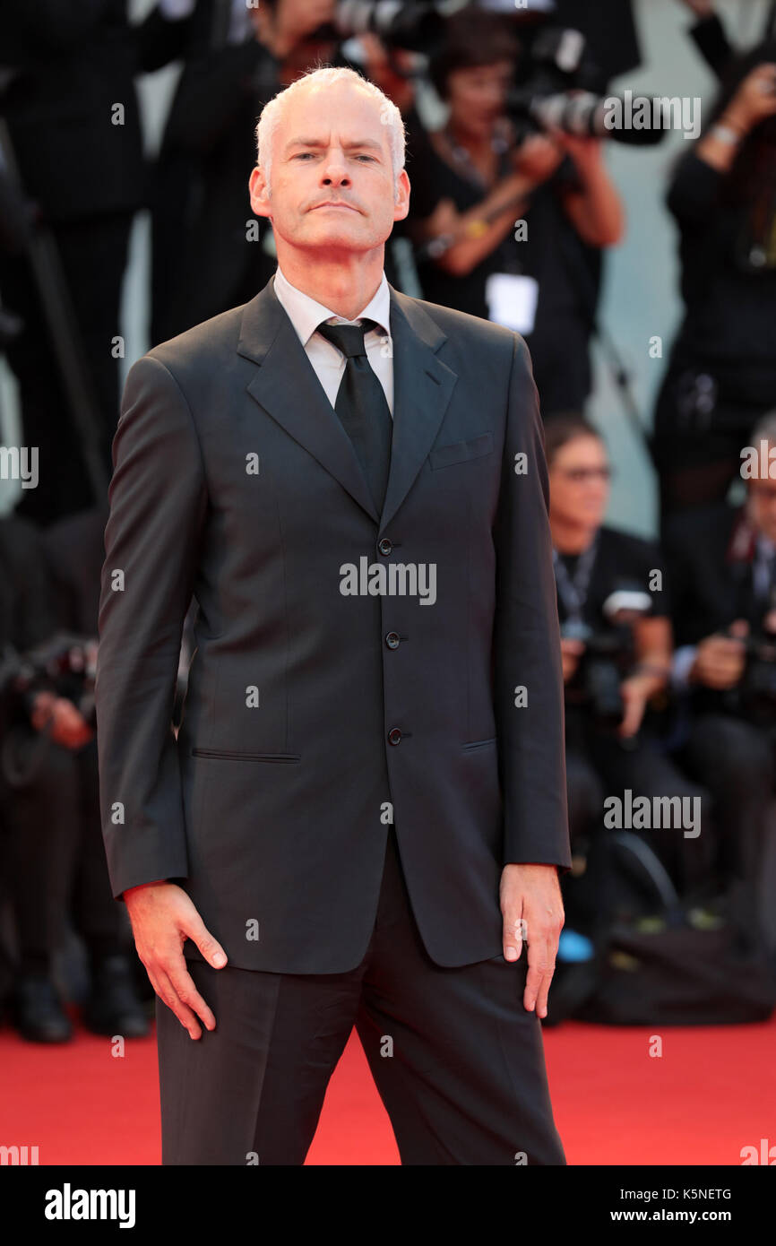 Venice, Italy. 09th Sep, 2017. Martin McDonagh arrives at the Award ...