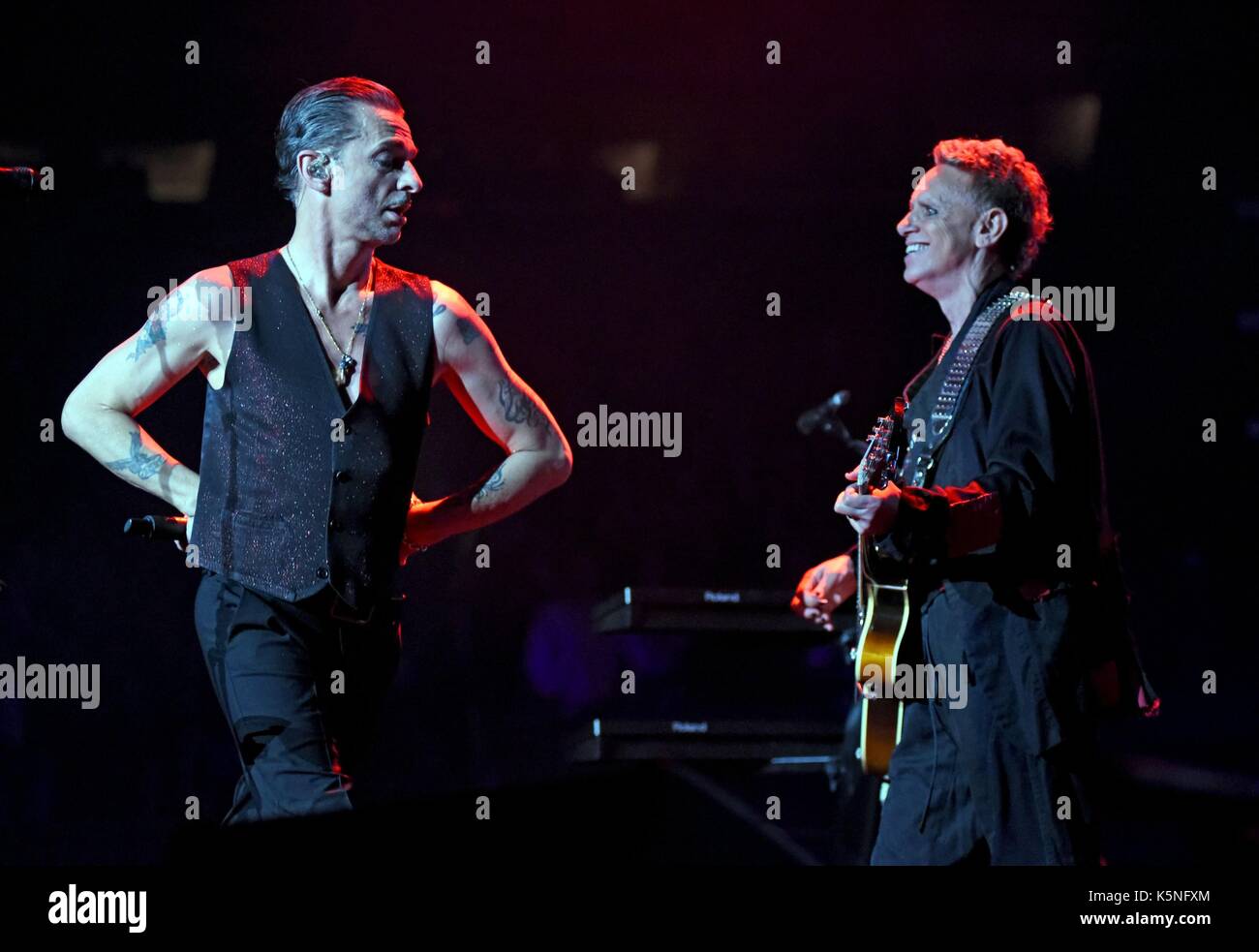 New York, NY, USA. 9th Sep, 2017. Dave Gahan, Martin Gore in attendance ...