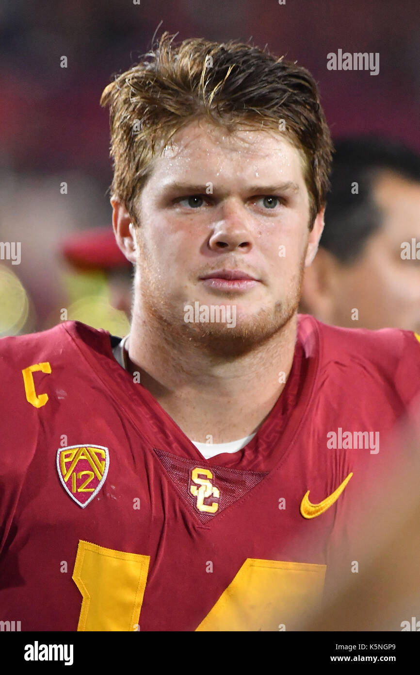 Los Angeles, CA, USA. 9th Sep, 2017. USC Trojans quarterback Sam ...