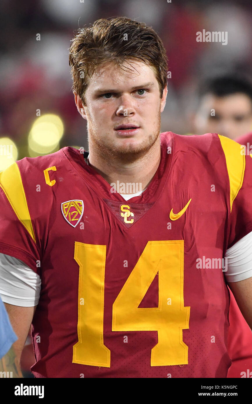 Los Angeles, CA, USA. 9th Sep, 2017. USC Trojans quarterback Sam ...