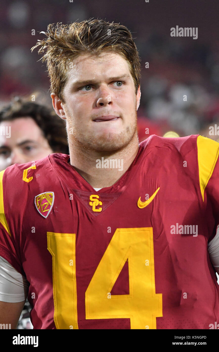 Los Angeles, CA, USA. 9th Sep, 2017. USC Trojans quarterback Sam ...