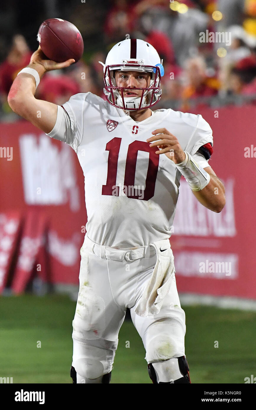 Los Angeles, CA, USA. 9th Sep, 2017. Stanford Cardinal quarterback ...
