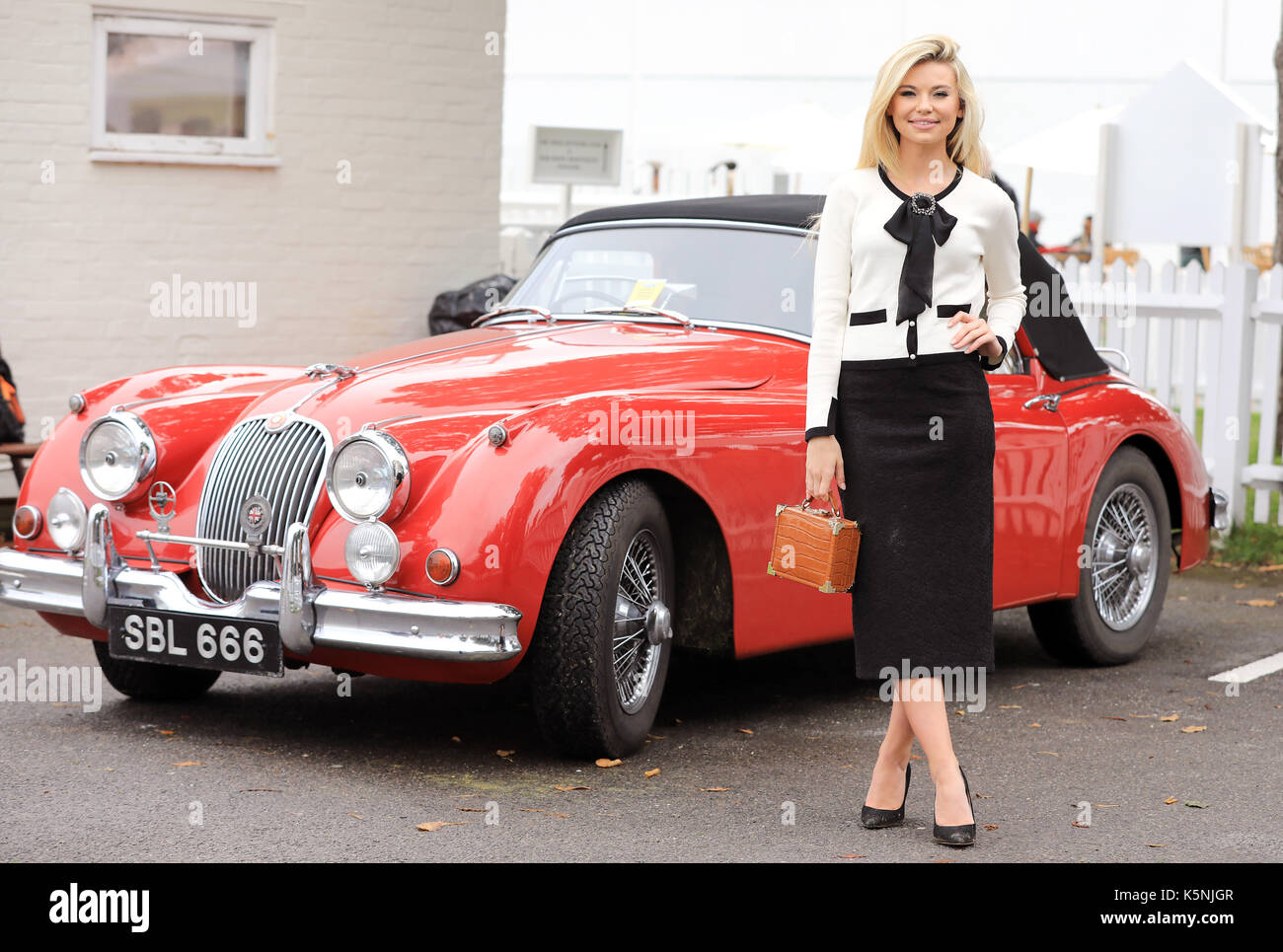 Georgia "Toff" Toffolo from Made in Chelsea pictured at The Goodwood ...