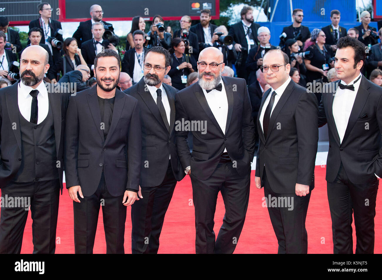 Venice, Italy. 9th September, 2017. Navid Mohammadzadeh, Amir Aghaei ...