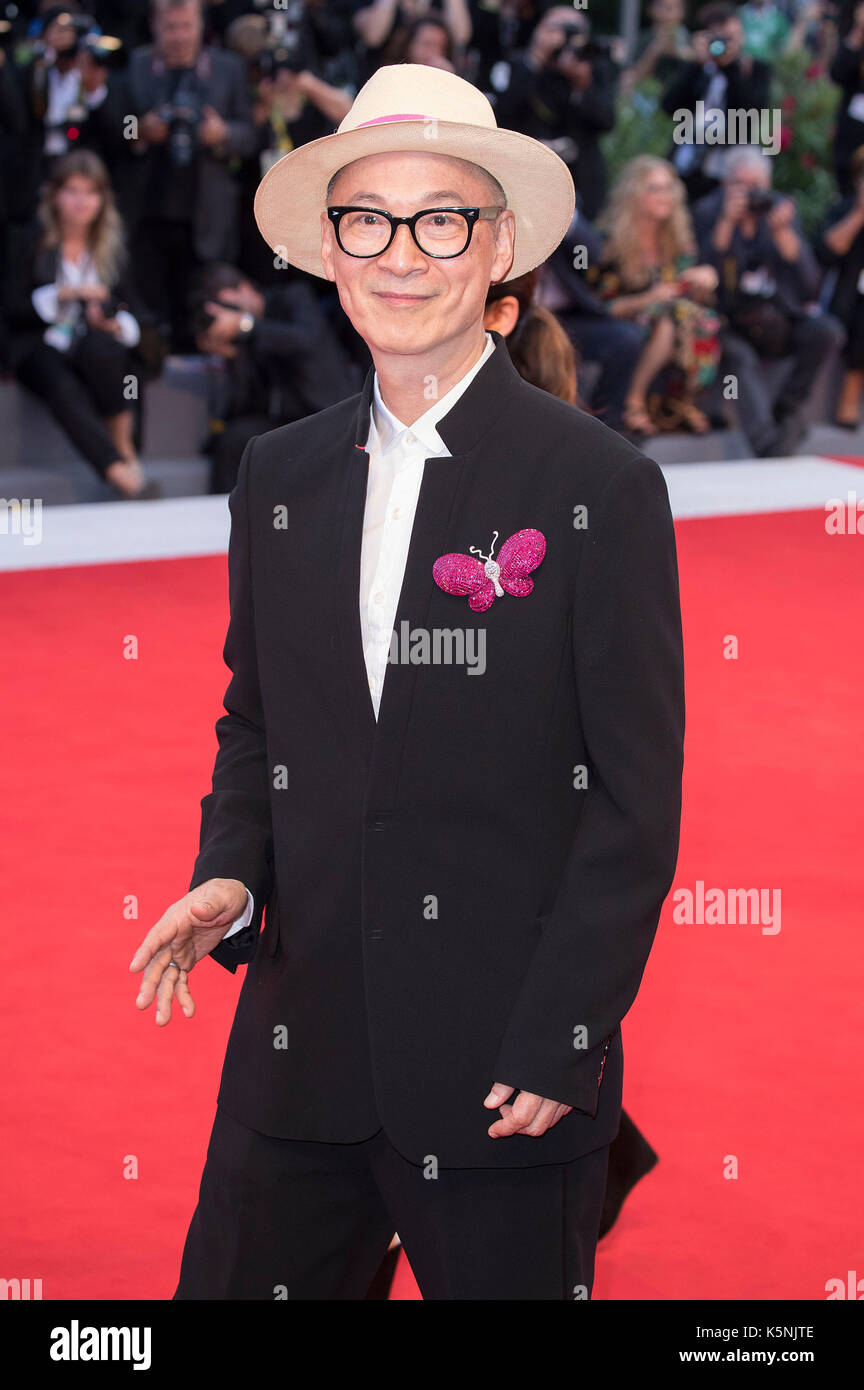 Venice, Italy. 9th September, 2017. Yonfan / Yon Fan attending the ...