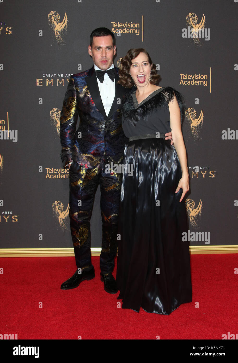 LOS ANGELES, CA - SEPTEMBER 09: John Roberts, Kristen Schaal, at the ...