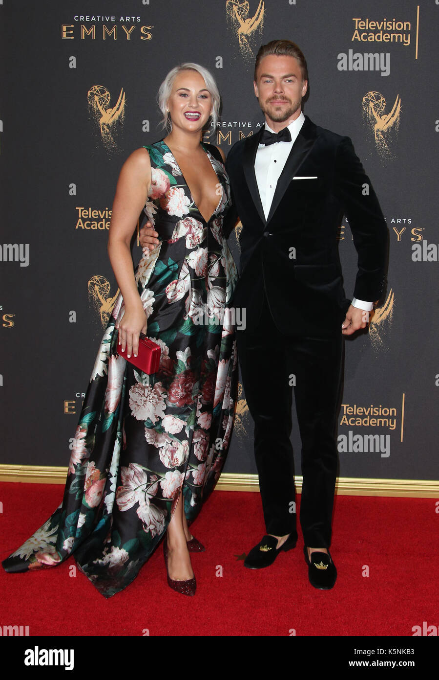 Los Angeles, Ca, USA. 09th Sep, 2017. Derek Hough, Kelsey McCowan, at ...
