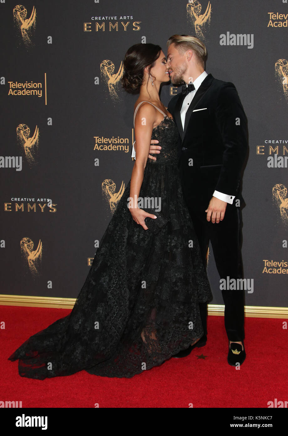 Los Angeles, Ca, USA. 09th Sep, 2017. Derek Hough, Hayley Erbert, at ...