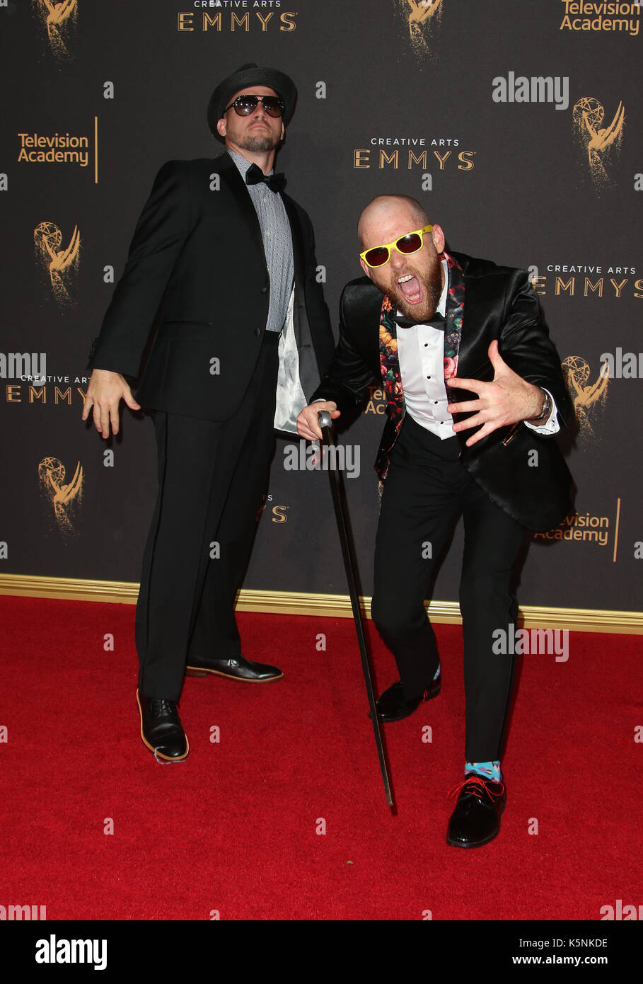 Los Angeles, Ca, USA. 09th Sep, 2017. Peter Shukoff, Lloyd Ahlquist, at the 2017 Creative Arts ...