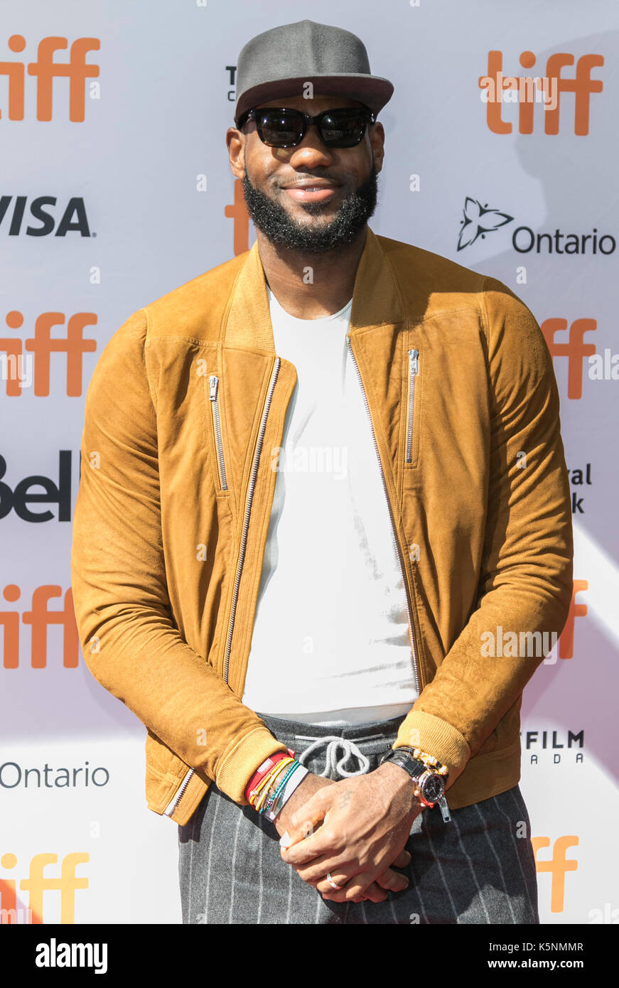Toronto, Canada. 09th Sep, 2017. LeBron James attends the premiere of ...