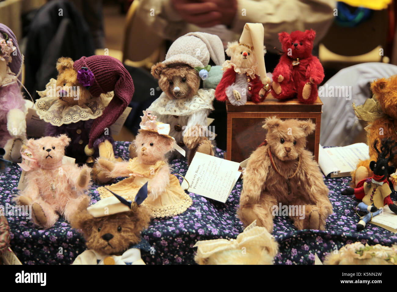 London UK 10 Sep 2017 Teddy Bears of all ages and cultures put on their ...