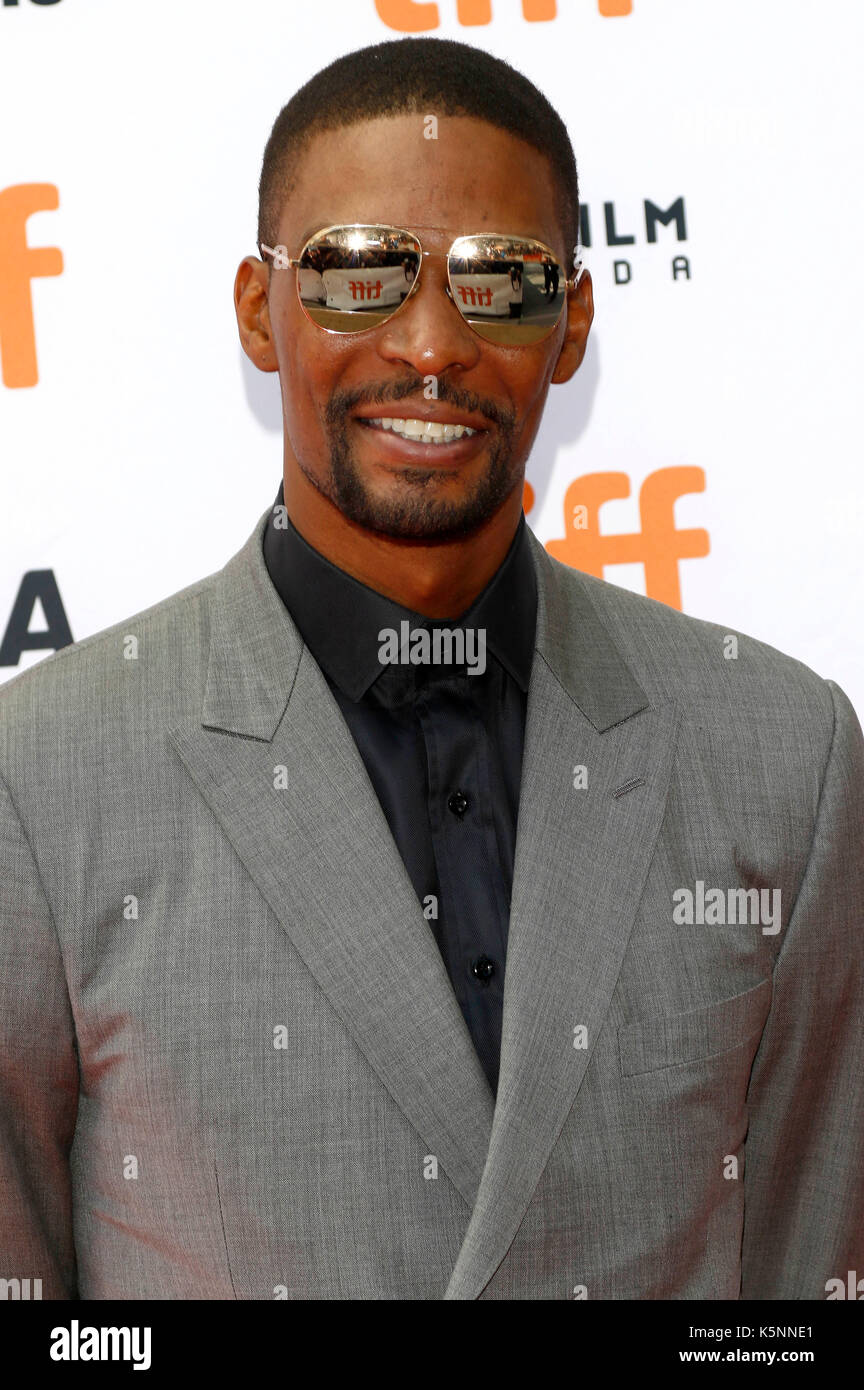 Chris Bosh attending the 'The Carter Effect' premiere during the 42nd Toronto International Film ...