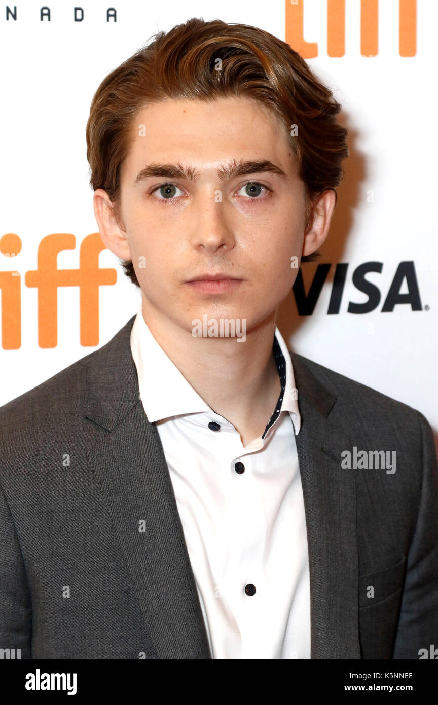 Toronto, Canada. 9th September, 2017. Austin Abrams attending the 'Brad ...
