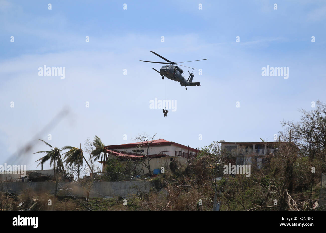 Caribbean hurricane irma aid hi-res stock photography and images - Alamy