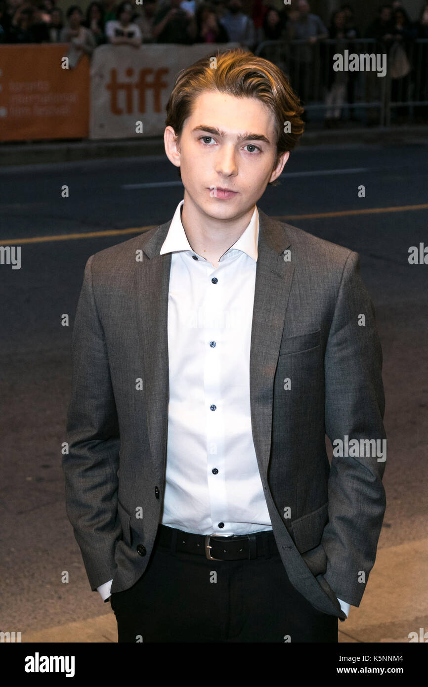 Toronto, Canada. 10th Sep, 2017. Austin Abrams attends the premiere of ...