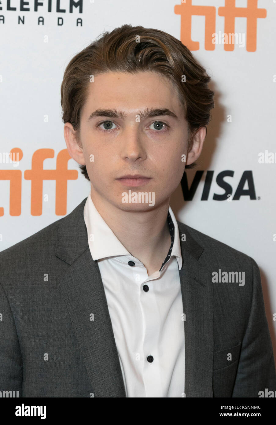 Toronto, Canada. 10th Sep, 2017. Austin Abrams attends the premiere of ...