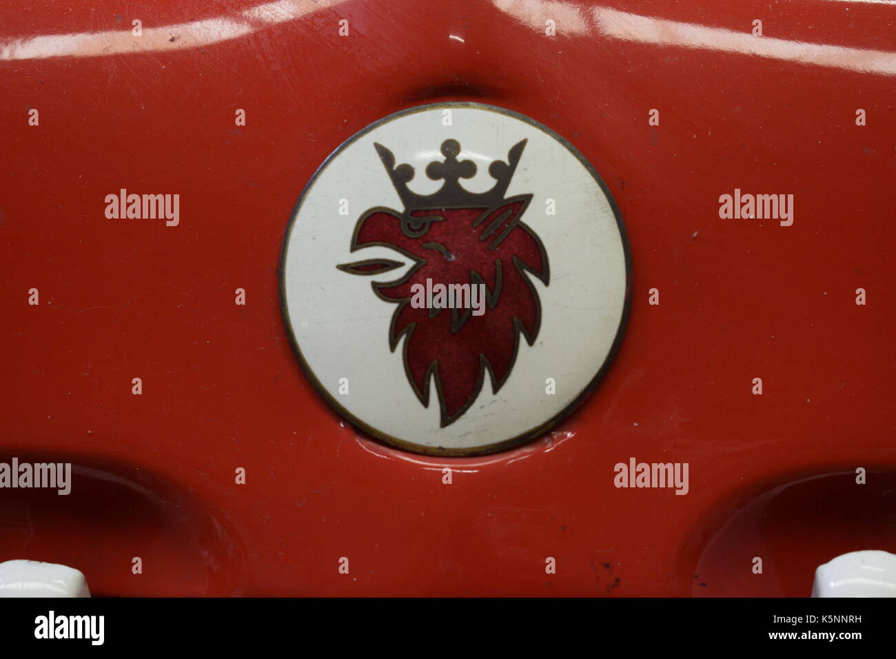 Oksbol, Denmark. 24th Aug, 2017. View of a Scania fire truck at the ...